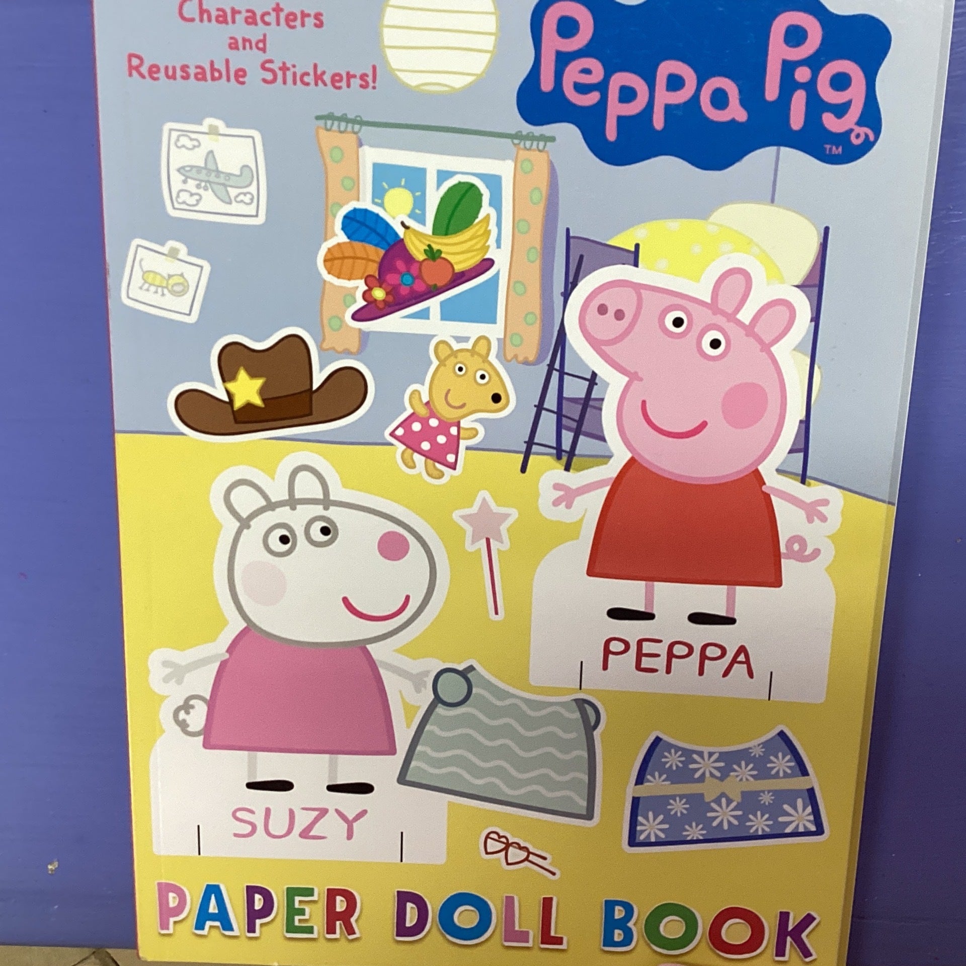 Activity Book: Peppa Pig Paper Doll Book | Going Places Dolls, Fabric ...